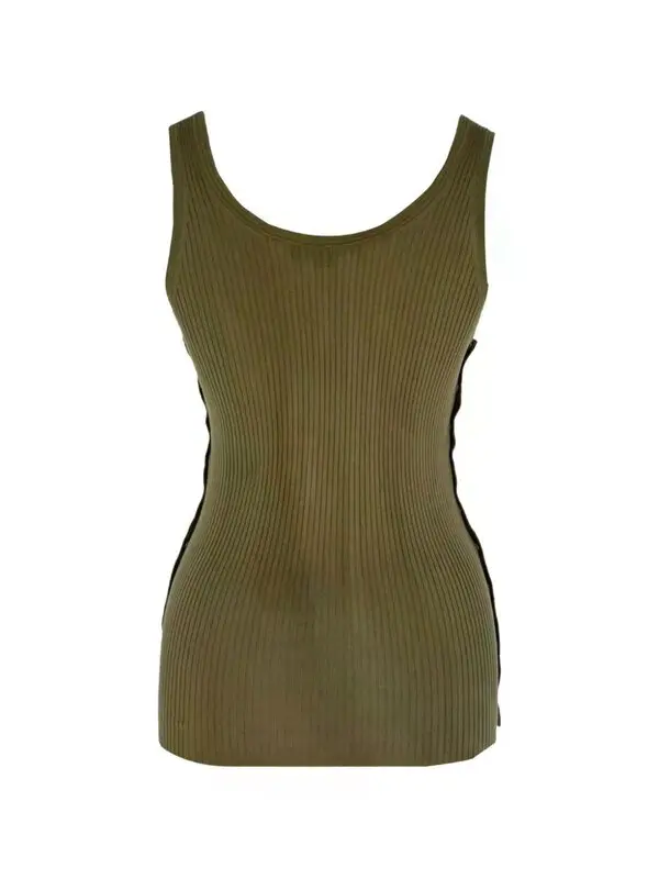 ALEXANDER WANG Ribbed-knit Tank Top