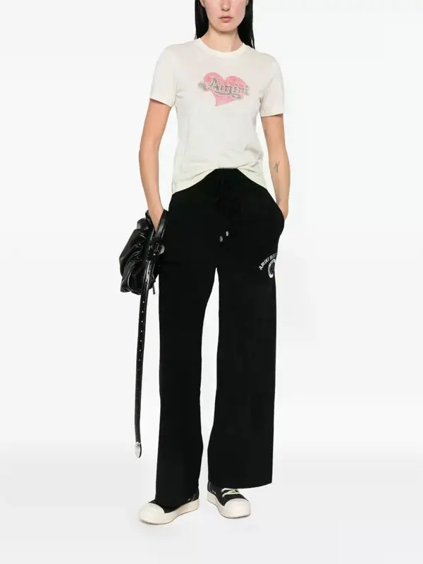 Amiri Heart Logo-print T-shirt