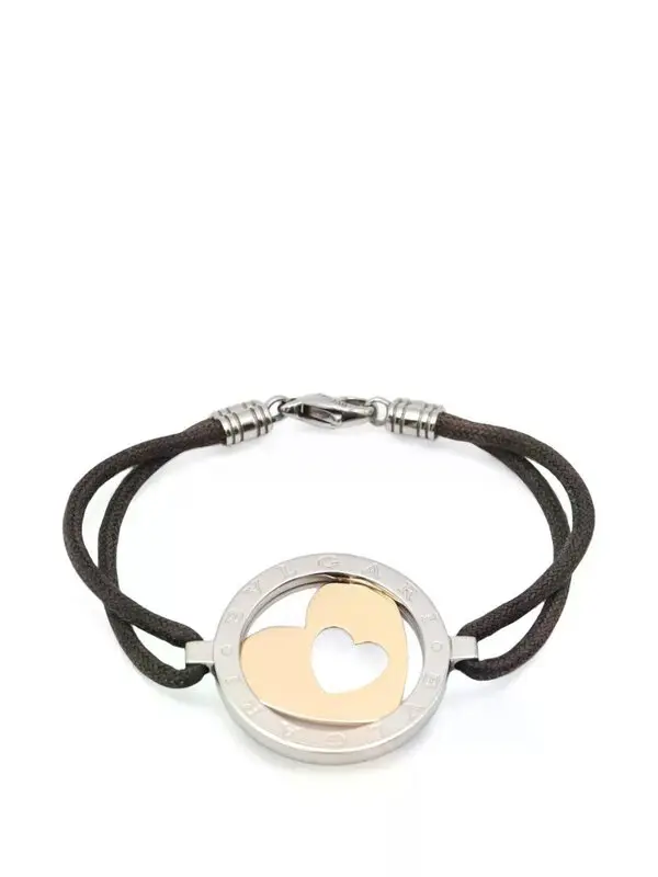 BVLGARI Tondo Heart Bracelet - Silver