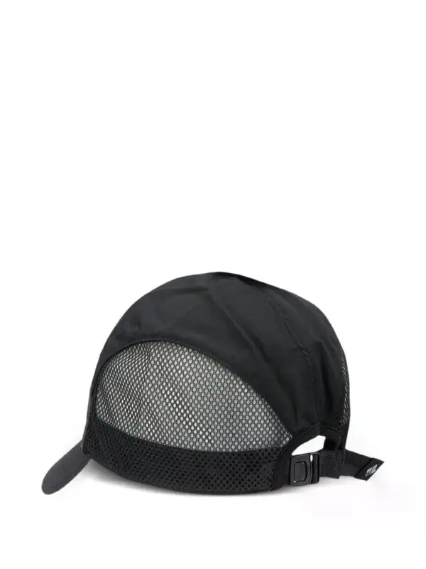 MONTBELL Logo Embroidered Mesh Panel Cap - Black
