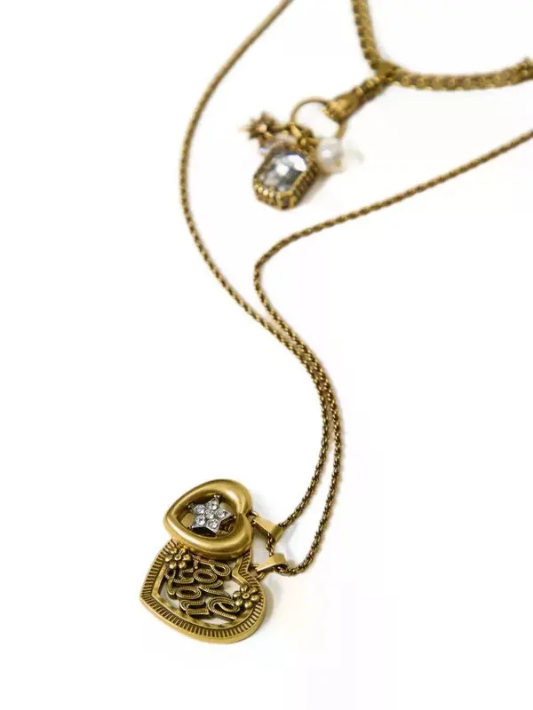 TWINSET Set Of Necklaces With Pendants - Gold