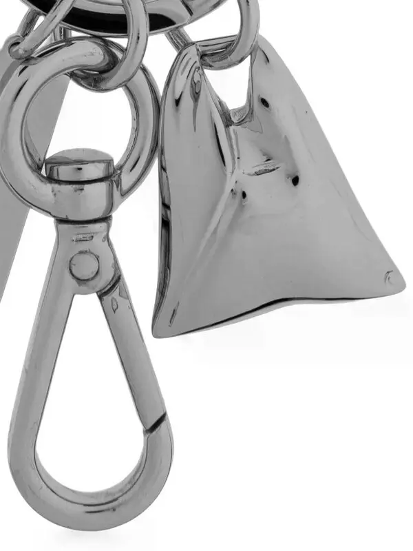 MAISON MARGIELA Logo-engraved Keychain