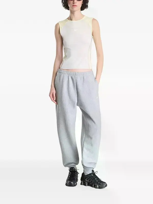Nike Oversized Fleece Track Pants - Grey