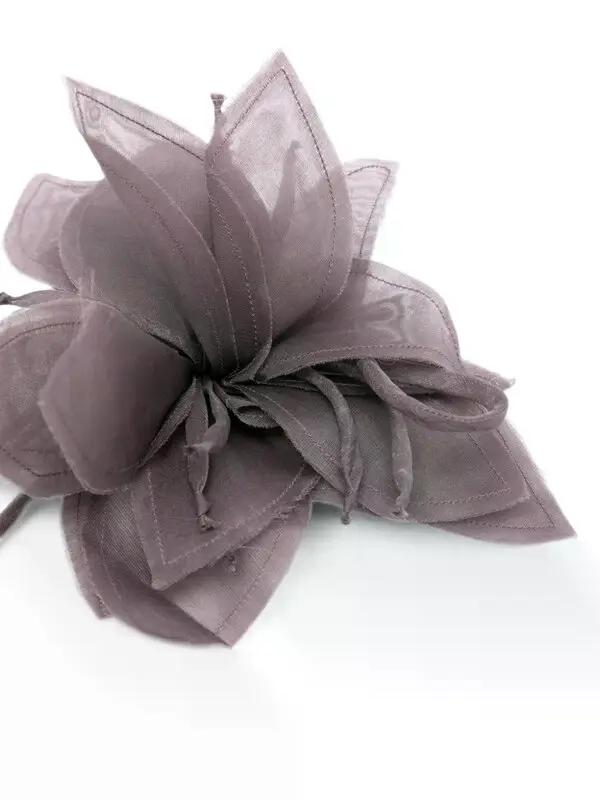 Antonelli Firenze Victoria Floral-applique Trailing Brooch - Purple