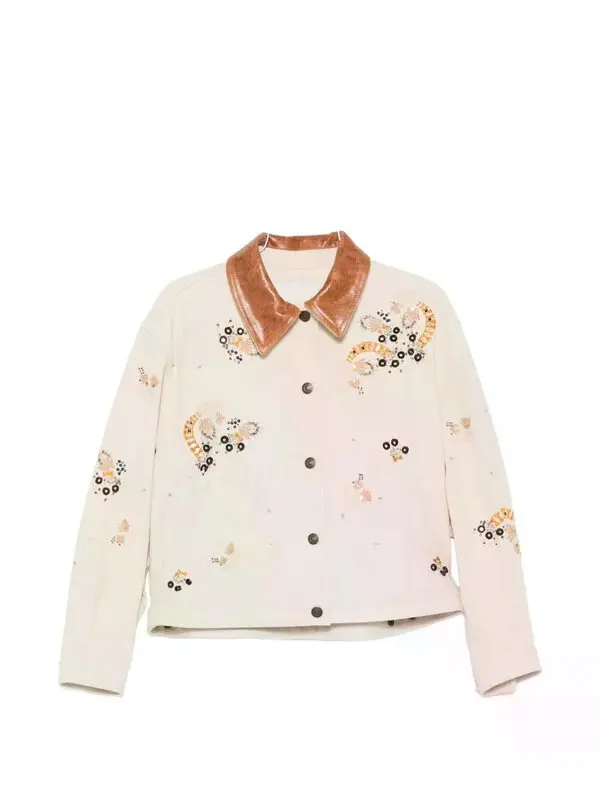 Isabel Marant Étoile Embellished Contrast-collar Jacket