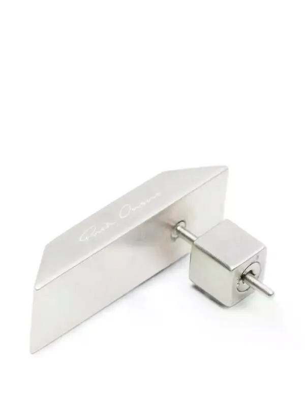 Rick Owens Geometric Stud Earrings