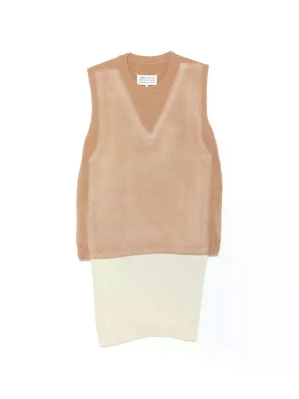MAISON MARGIELA Trompe L'oeil Layered Sweater