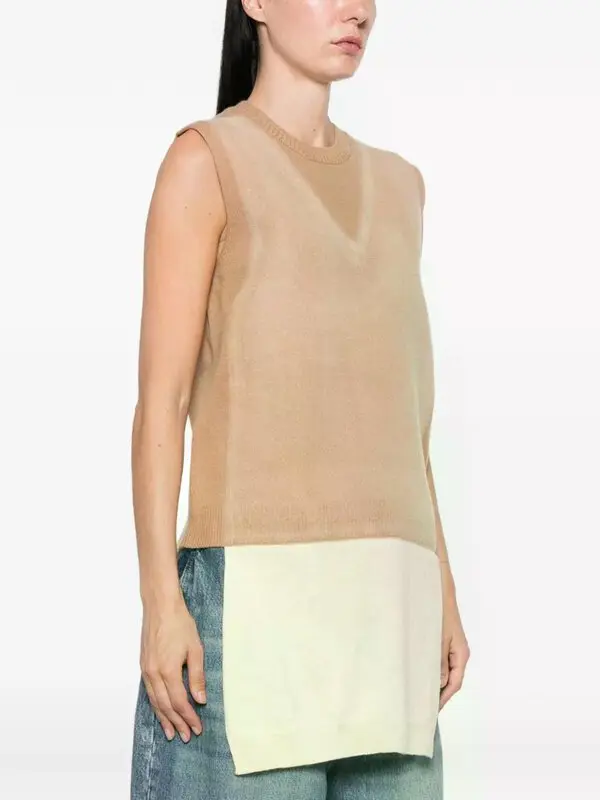 MAISON MARGIELA Trompe L'oeil Layered Sweater