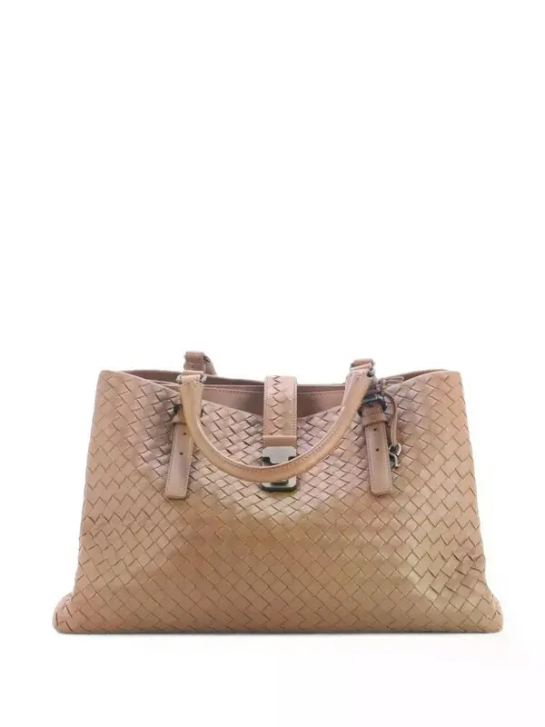 Bottega Veneta Intrecciato Nappa Roma Medium Tote Bag