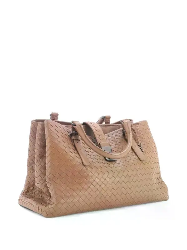 Bottega Veneta Intrecciato Nappa Roma Medium Tote Bag