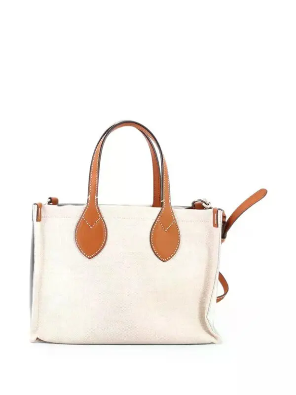 Gucci Logo Shopper Tote Printed Canvas Small Shoulder Bag