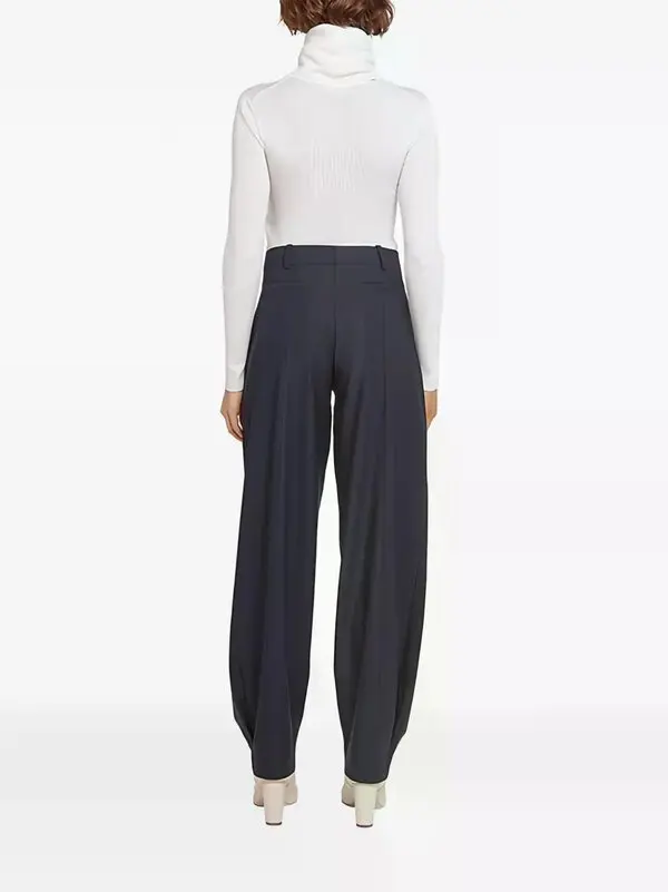 FERRAGAMO Pleated Tapered Trousers