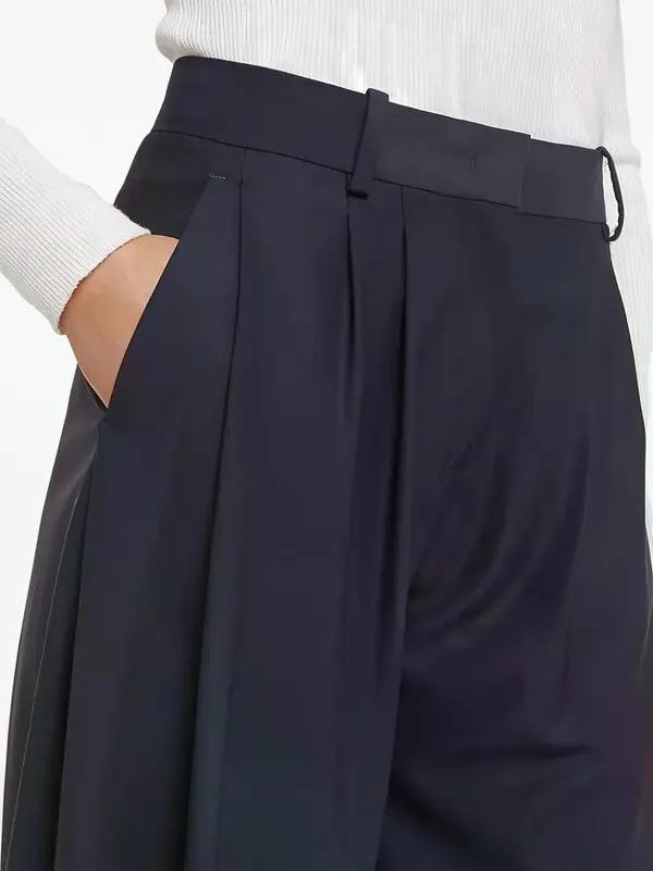 FERRAGAMO Pleated Tapered Trousers