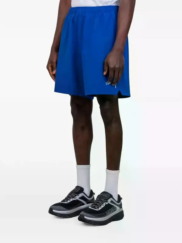 StÜssy Logo-print Elasticated-waist Shorts