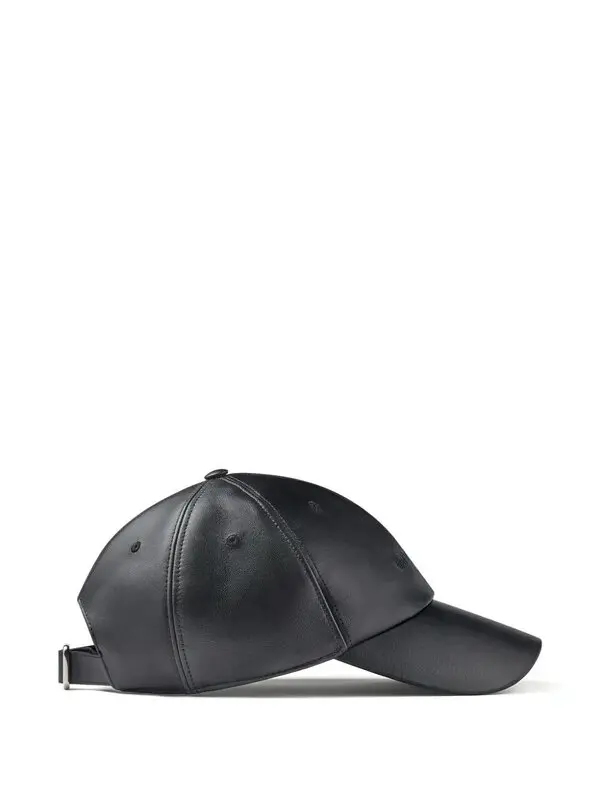 Givenchy Embroidered Leather Cap