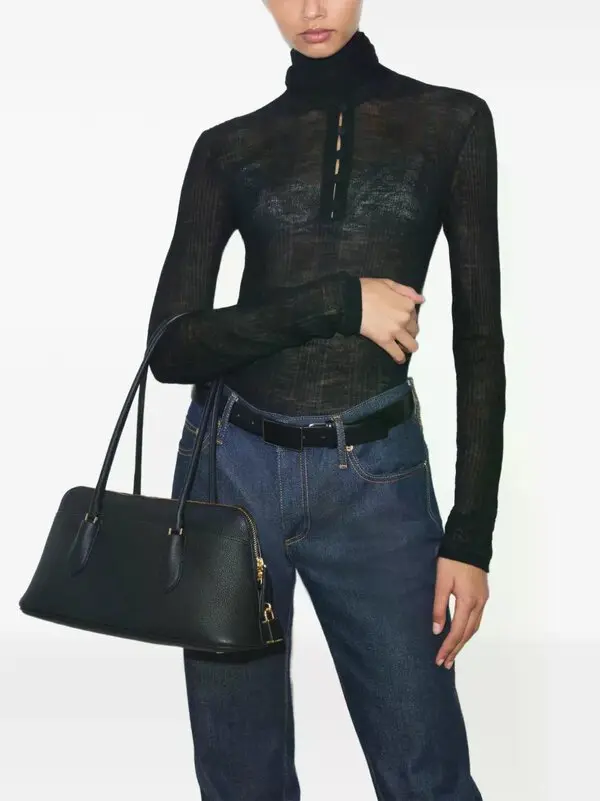 Tory Burch Lock East-west Satchel - Black