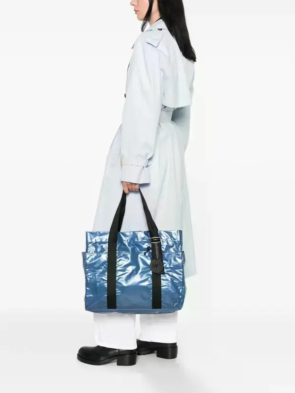 JACK GOMME Caly Metallic-effect Tote Bag