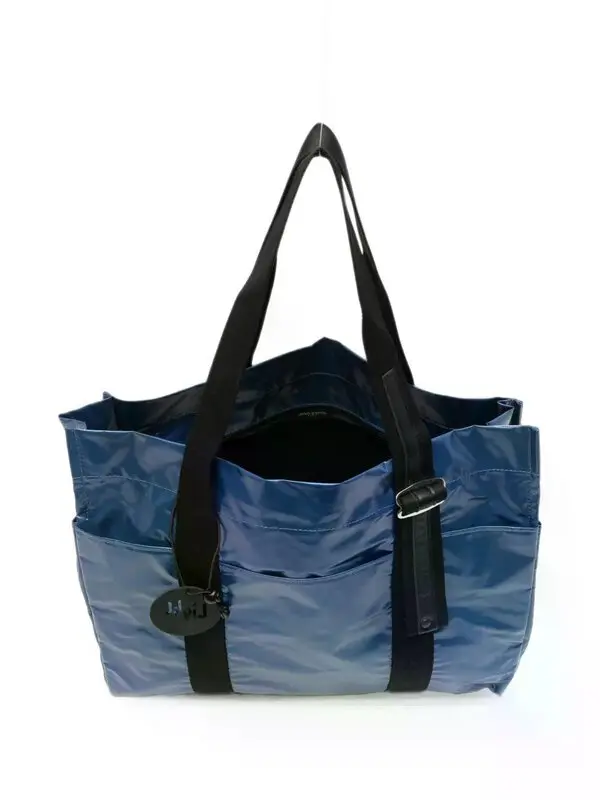 JACK GOMME Caly Metallic-effect Tote Bag