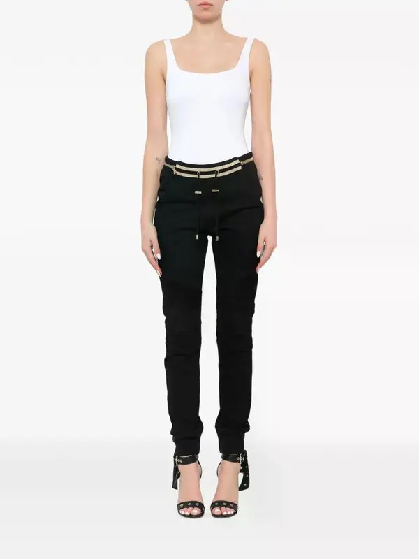 Balmain Biker Jersey Trousers