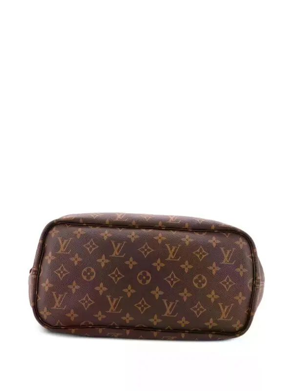 LOUIS VUITTON Neverfull Bandouliere Inside Out Monogram Canvas And Textile Mm Tote Bag - Brown