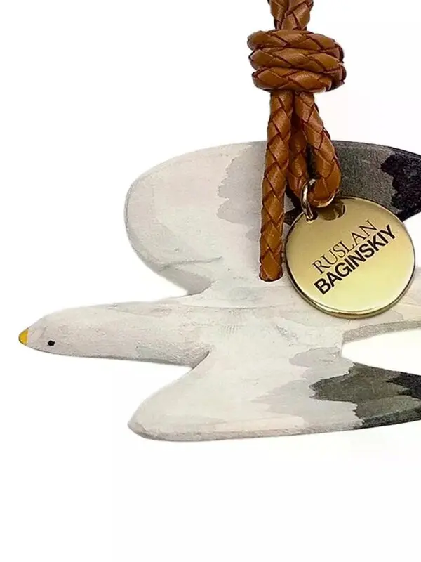 Ruslan Baginskiy Flying Seabird Wood Bag Charm