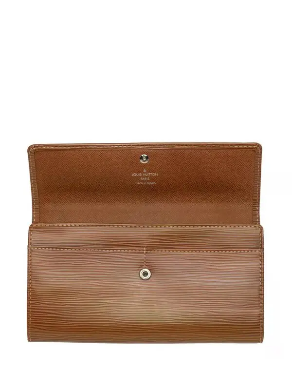LOUIS VUITTON 2006 Epi Sarah Wallet Long Wallets