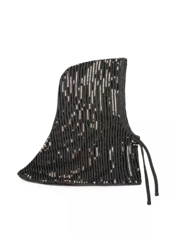 Pinko Balaclava With Adjustable Straps - Grey