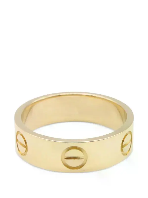 Cartier Love Ring In 18k Yellow - Gold