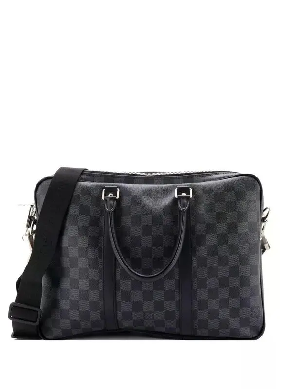 LOUIS VUITTON Damier Graphite Pm Porte-documents Voyage Briefcase