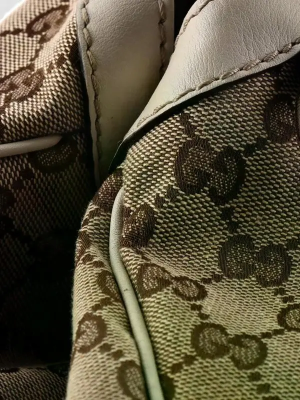 Gucci Sukey Gg Canvas With Leather Large Tote Bag