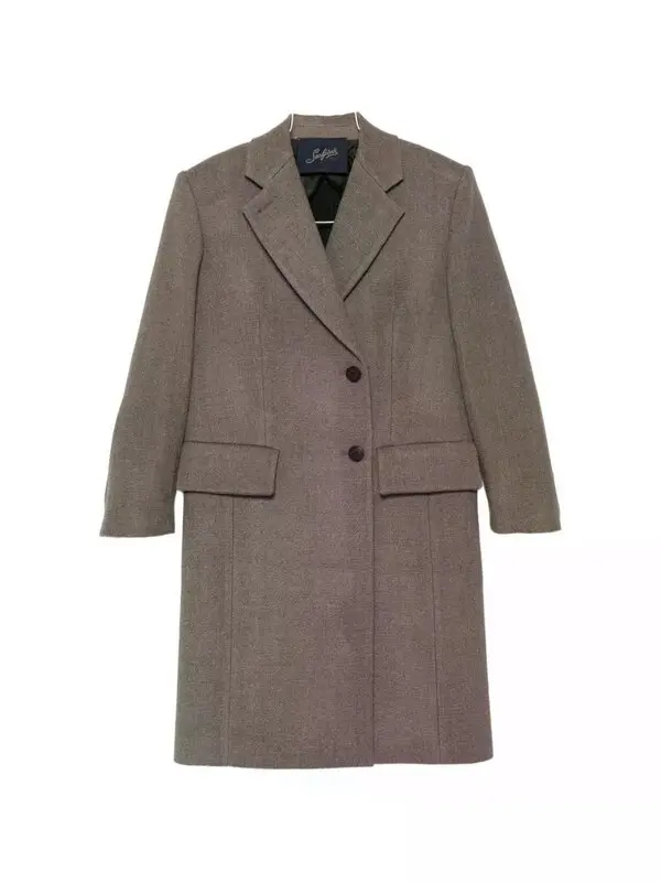 Seafarer Double-breasted Belted Coat