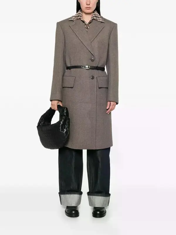Seafarer Double-breasted Belted Coat