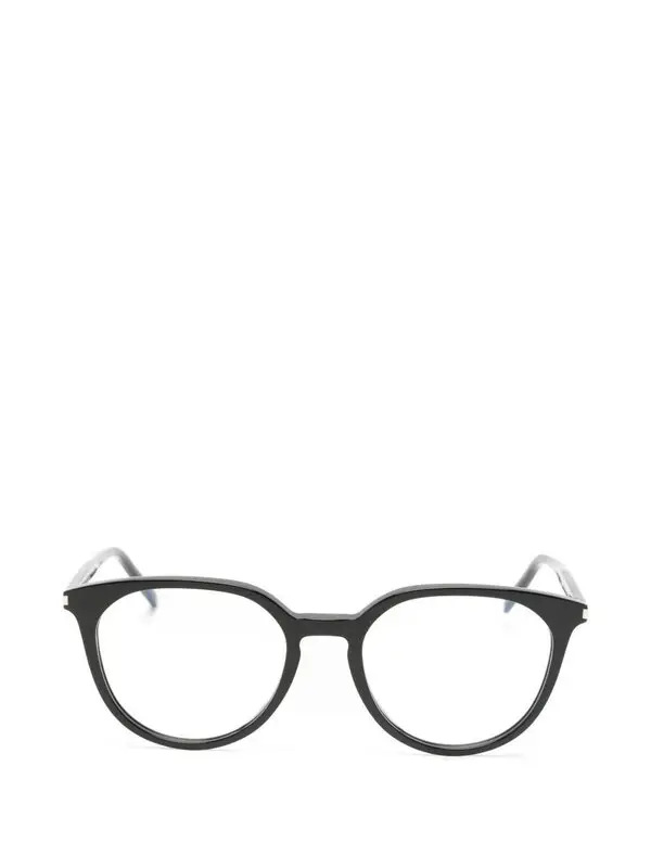 Saint Laurent Round-frame Glasses - Black
