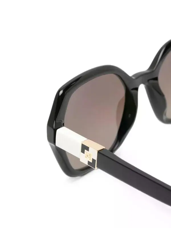 Carolina Herrera Geometric-frame Sunglasses
