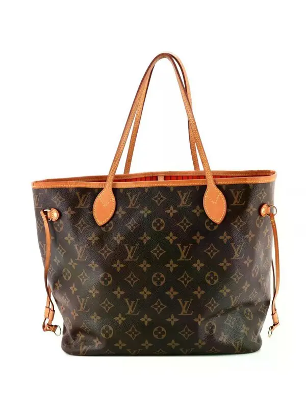 LOUIS VUITTON Monogram Canvas Tote Bag - Brown