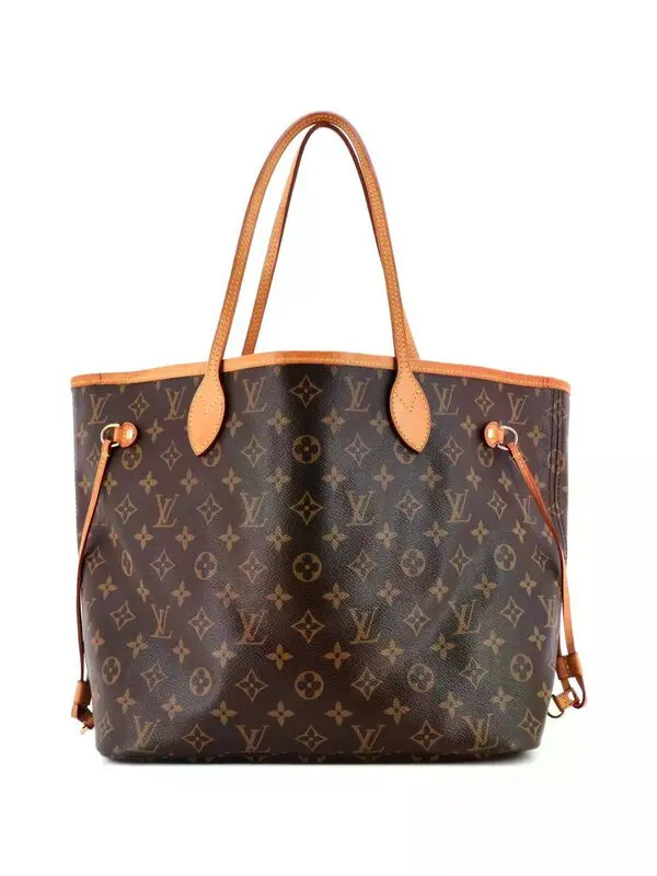 LOUIS VUITTON Monogram Canvas Tote Bag - Brown