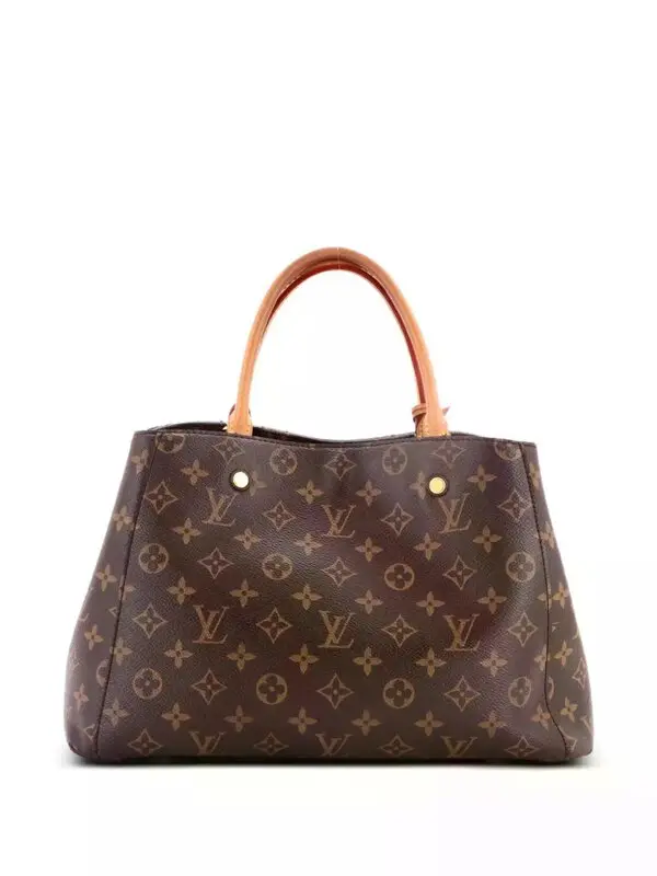 LOUIS VUITTON Montaigne Monogram Canvas Mm Tote Bag