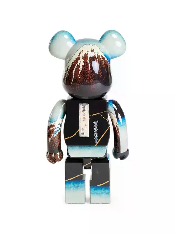 MEDICOM TOY 1000% Be@rbrick Hokusai Katsushika Figure - Blue