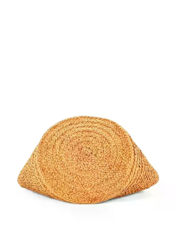 Saint Laurent Panier Basket Shopper Raffia Medium Bucket Bag
