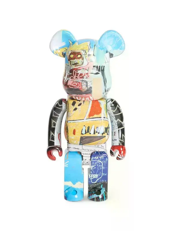 MEDICOM TOY X Jean-michel Basquiat 1000% Be@rbrick Special Figure - Blue