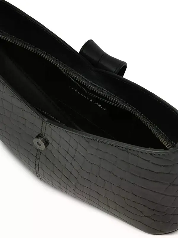 Karl Lagerfeld Karl Studio K/autograph Croc-effect Leather Shoulder Bag