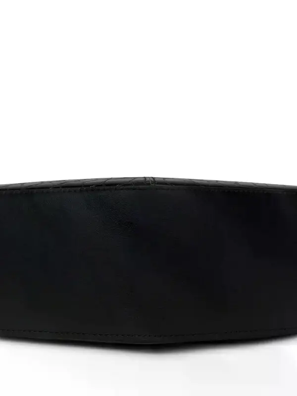 Karl Lagerfeld K/autograph Croc-effect Leather Shoulder Bag