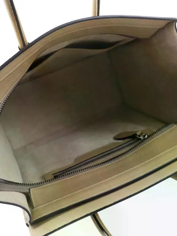 Celine 2019 Micro Drummed Calfskin Luggage Tote Bag