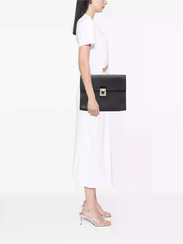 LOUIS VUITTON 2004 Taiga Minuto Clutch Bag