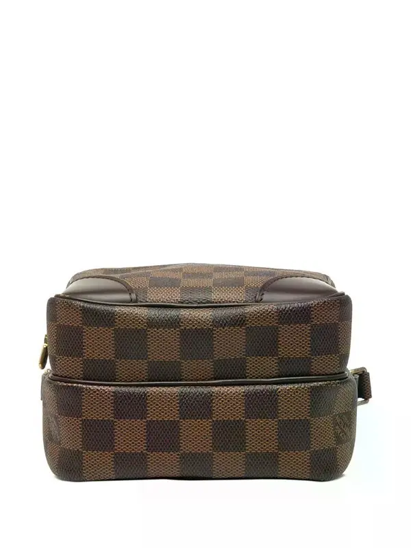 LOUIS VUITTON 2009 Damier Ebene Amazone Crossbody Bag