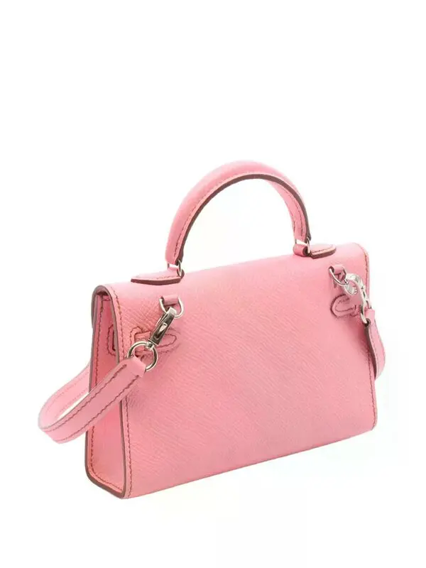 Hermès 2011 Epsom Micro Kelly Sellier 15 Satchel
