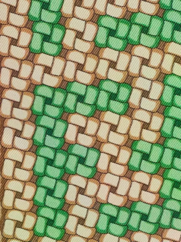 Fendi Trompe L'œil Logo Scarf