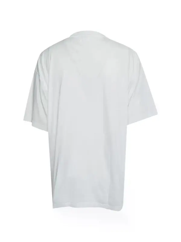 Vetements Logo-graphic Oversized T-shirt - White