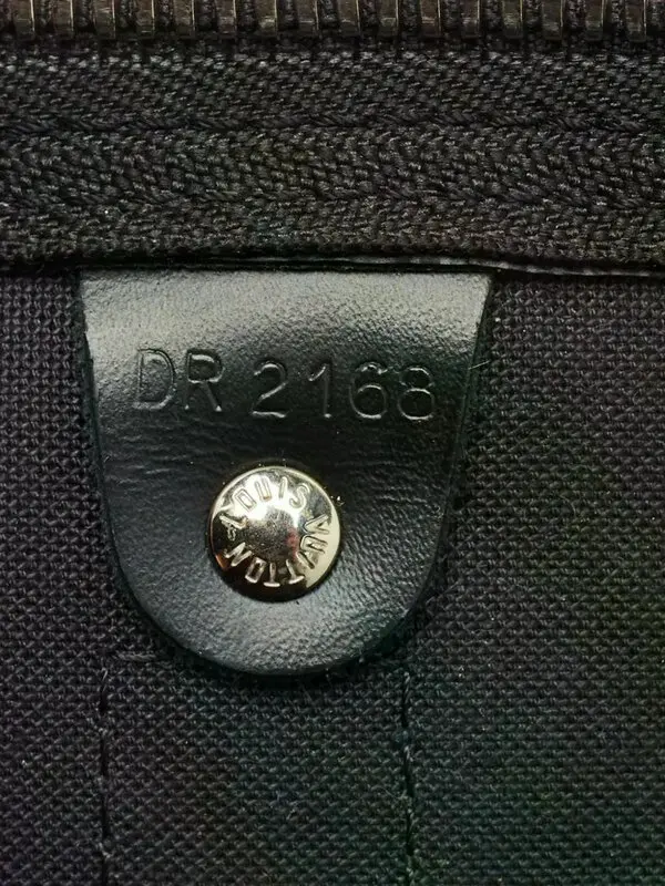LOUIS VUITTON 55 Keepall Bandoulière Damier Graphite Holdall - Grey