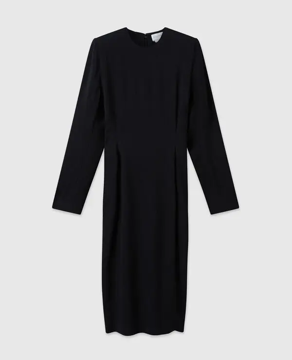 Stella McCartney Boxy Tailored Midi Dress